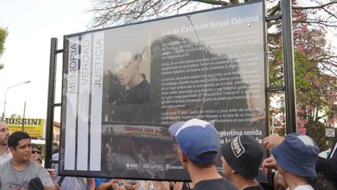 INAUGURACIÓN DE PLACA HONORÍFICA A LUCAS DÉCIMA | Merlo Buenos Aires